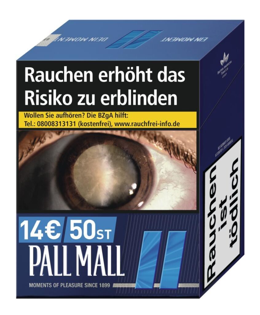 Pall Mall Blue Jumbo Zigaretten - Zigarrenhaus Sturm | Kaufen Sie Tabak ...